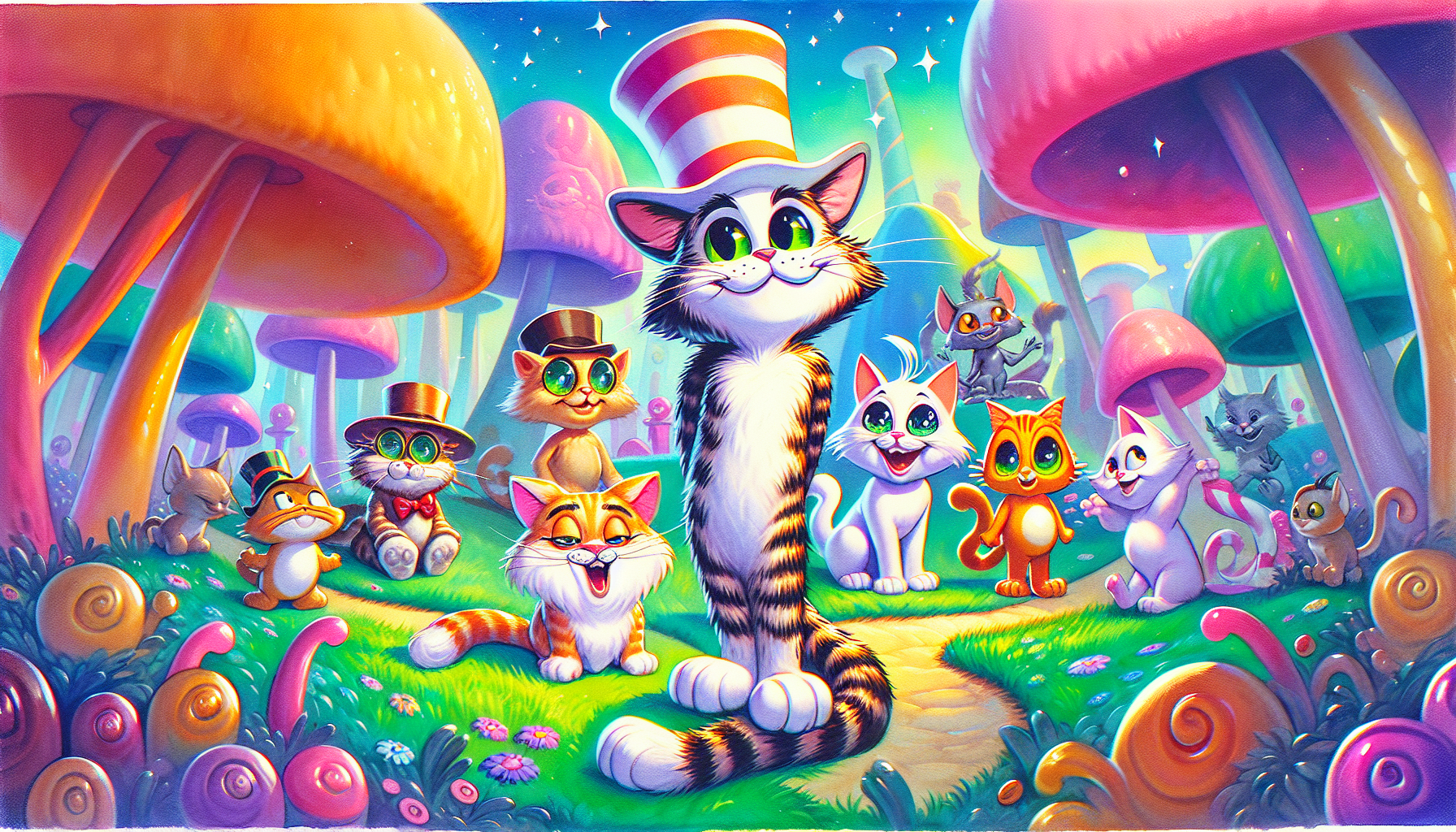 Exploring the World of Animated Cats: From the Iconic Cat in the Hat to ...