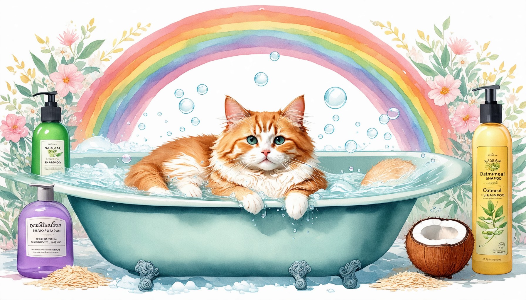 Choosing the Best Cat Shampoo: Essential Tips for Bathing Your Feline ...