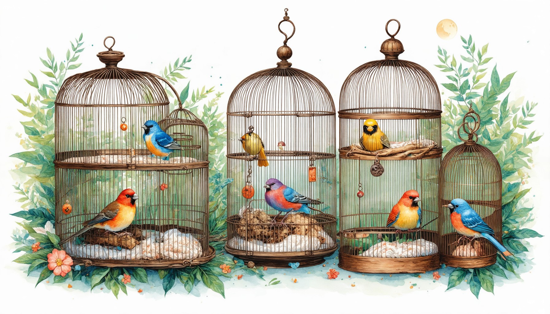 Choosing the Right Bird Cages: Insights on Size, Comfort, and Placement ...