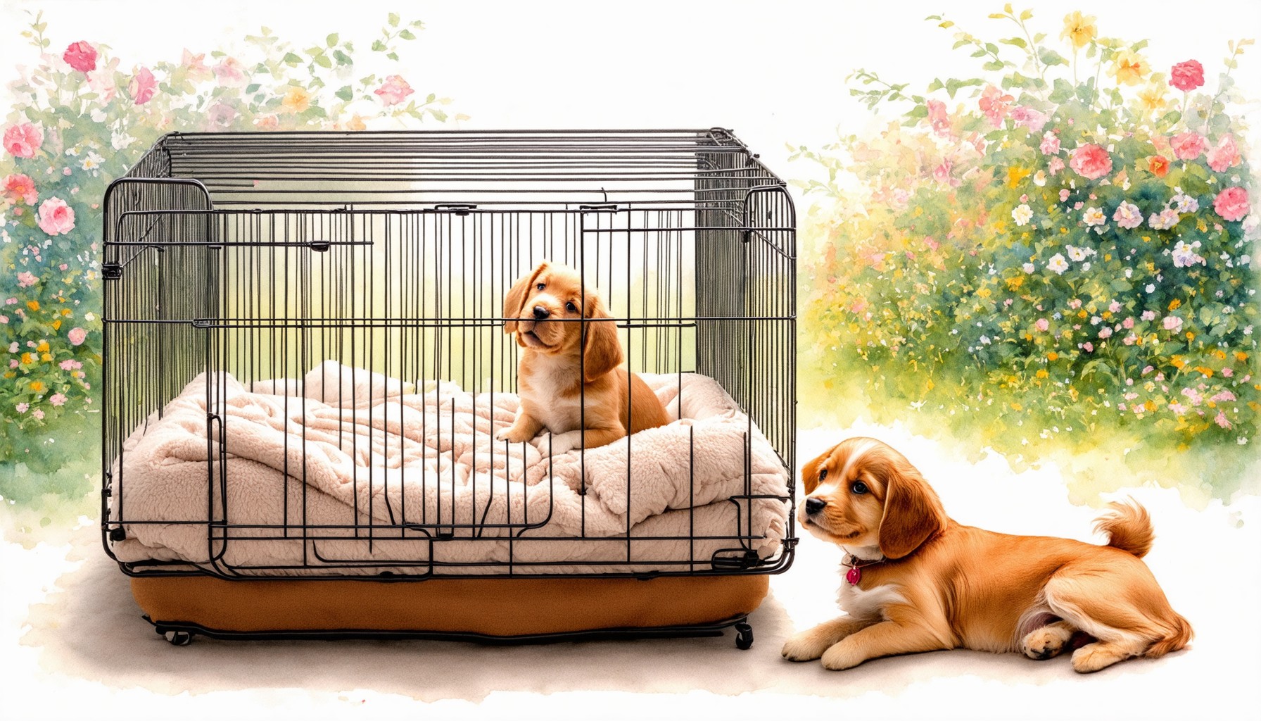 Essential Guide to Puppy Kennel Training: Crate Setup, Sleep Habits ...